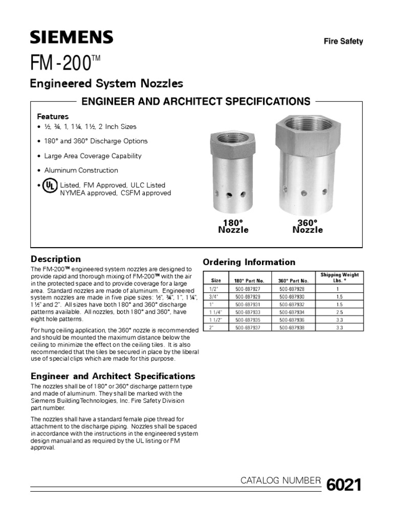Fm 200 | Building Engineering | Engineering