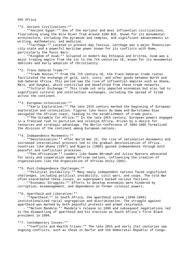 A More Detailed Version of Continental History - 240804 - 002417 | PDF ...