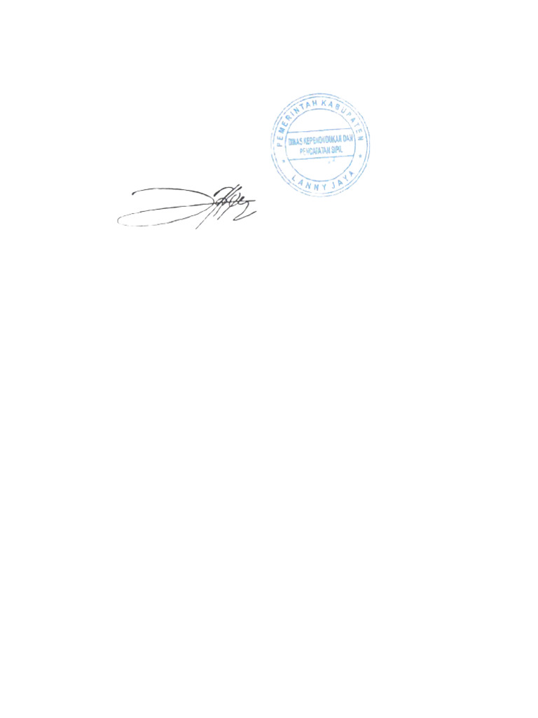 TTD Dan Cap Dinas Rev 1 | PDF