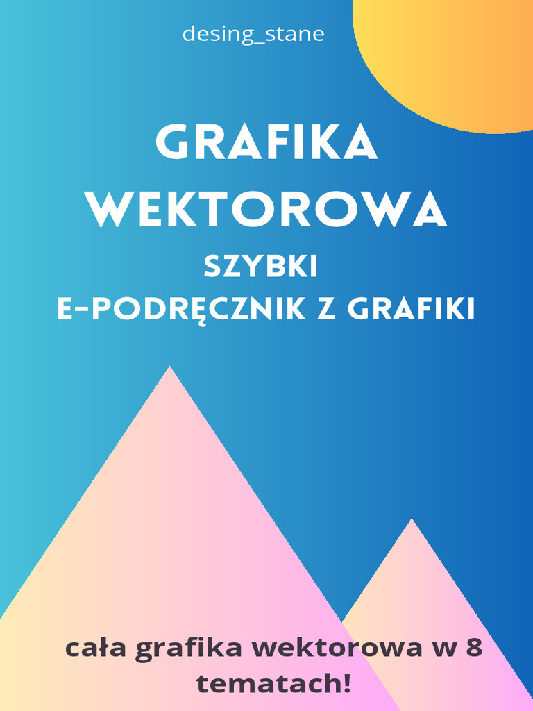 Grafika Wektorowa e - Podręcznik Za Darmo Do Druku | PDF