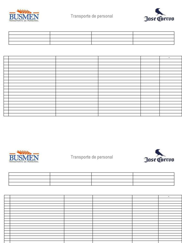 Itinerarios de Cuervo Edisa SEP-25 | PDF