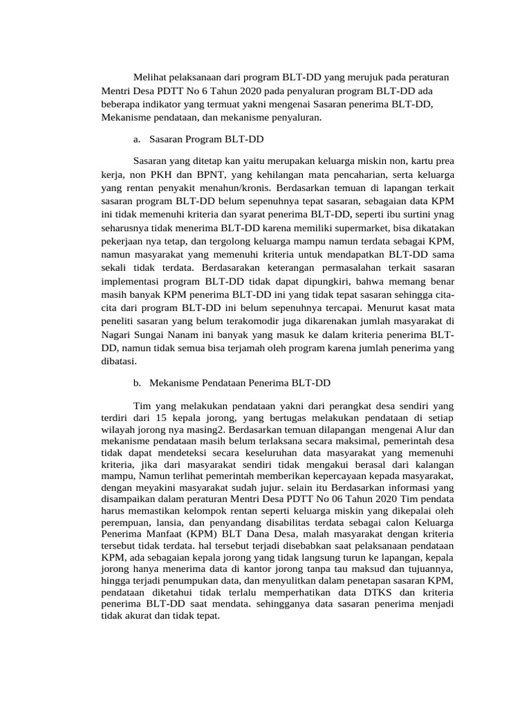 Bahan Presentasi Sidang | PDF