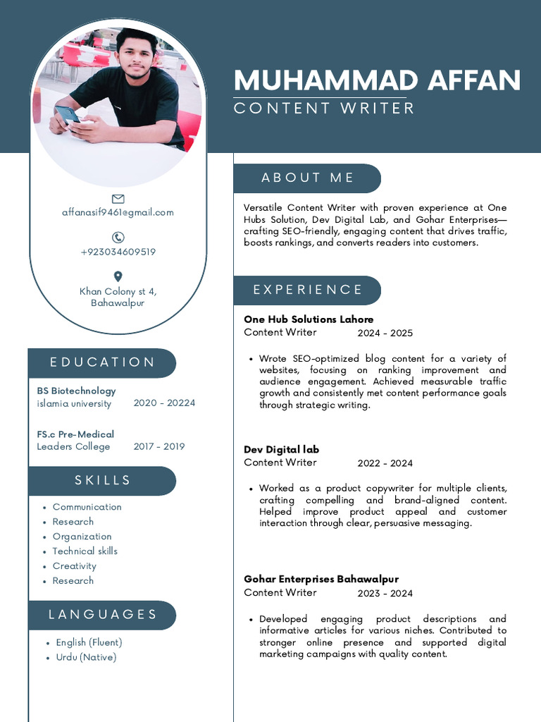 Muhammad Affan CW | PDF