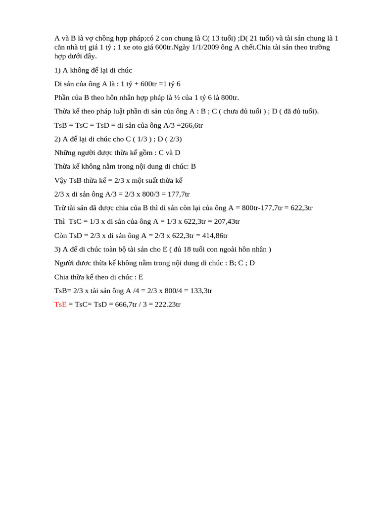 A Và B Là V CH NG H P Pháp | PDF