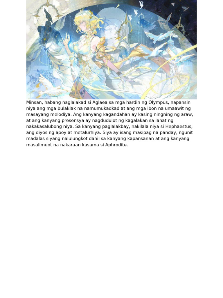 Diyosa NG Karilagan | PDF