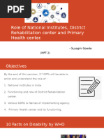 The Nagi Model in Disability Studies | PDF | Self-Improvement