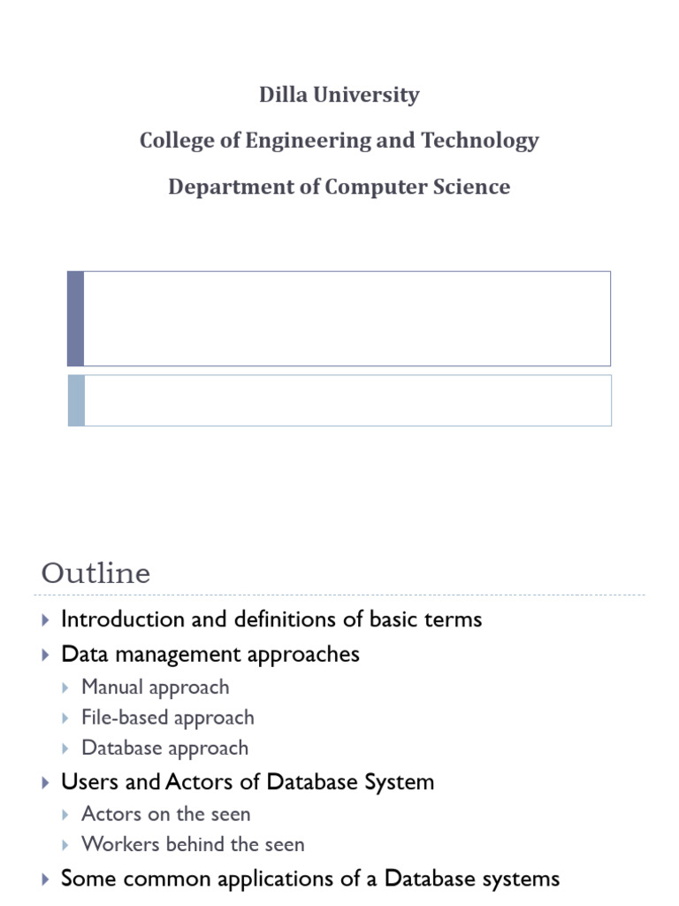 Database System Fundamentals Overview | PDF | Databases | Database ...
