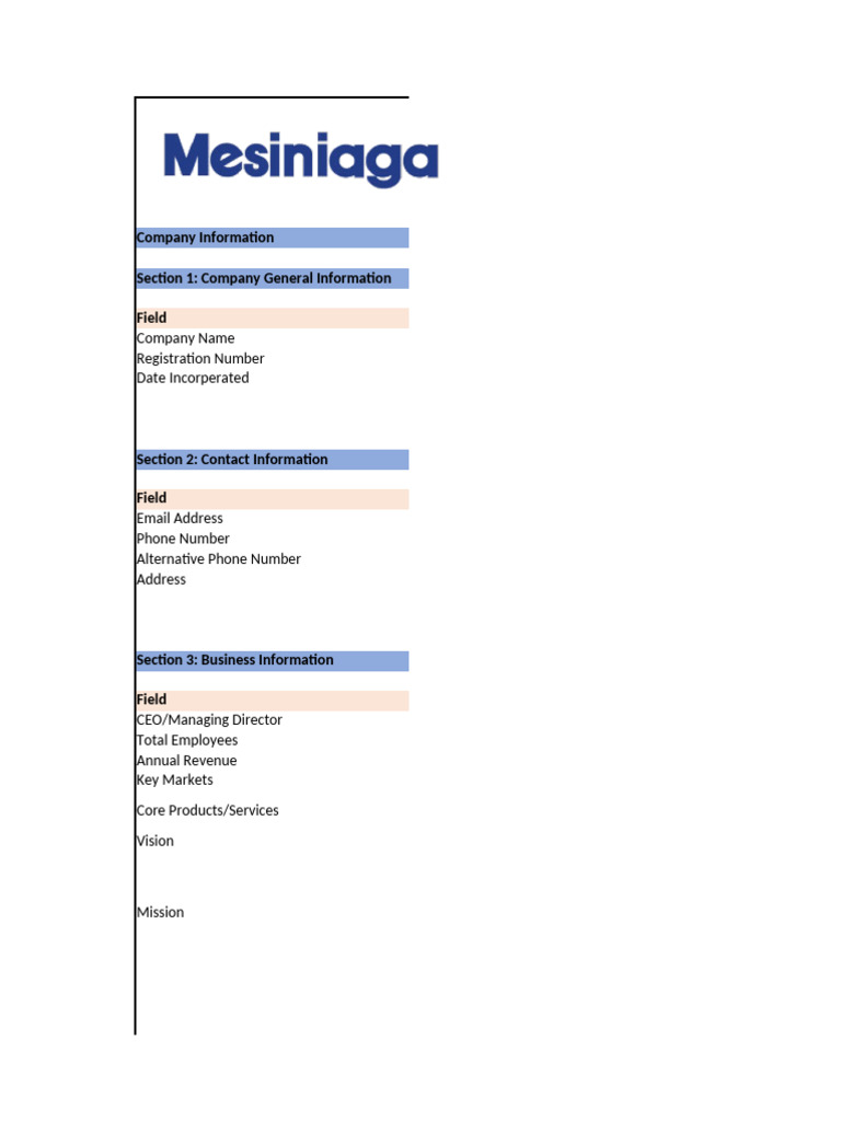 ITMA Preliminary Information Form - UEM Sunrise Berhad ITOS | PDF | Business