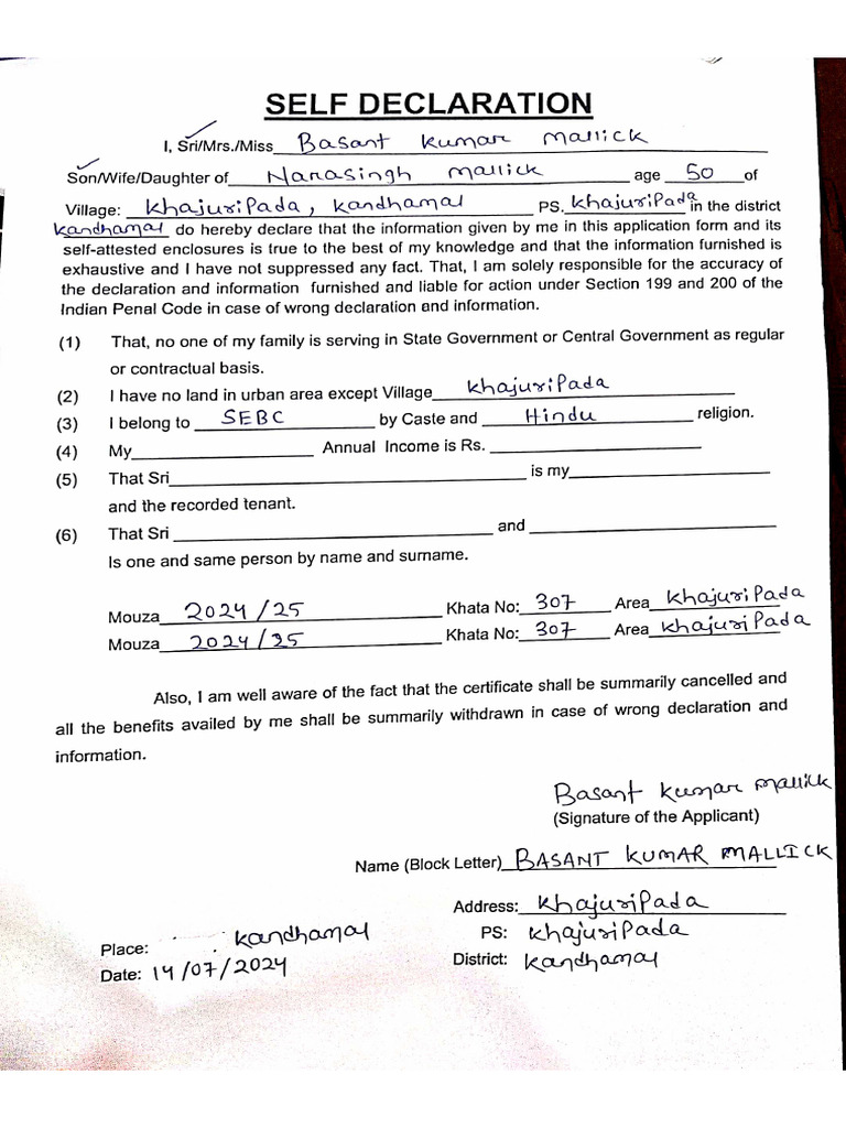Ayush Declaration | PDF