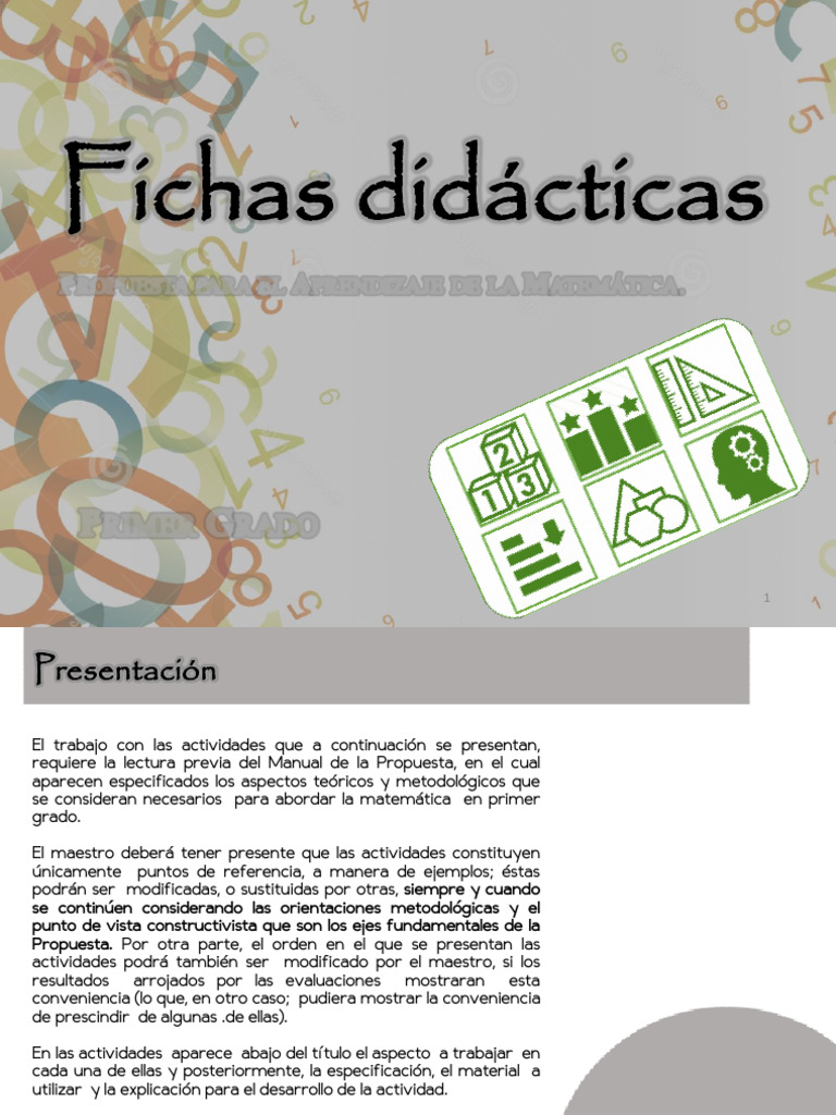 FIchas 1ro PAM | PDF