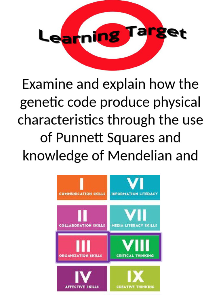 Genetic Models Mendelian and Non Mendelian Traits Slides Final | PDF ...