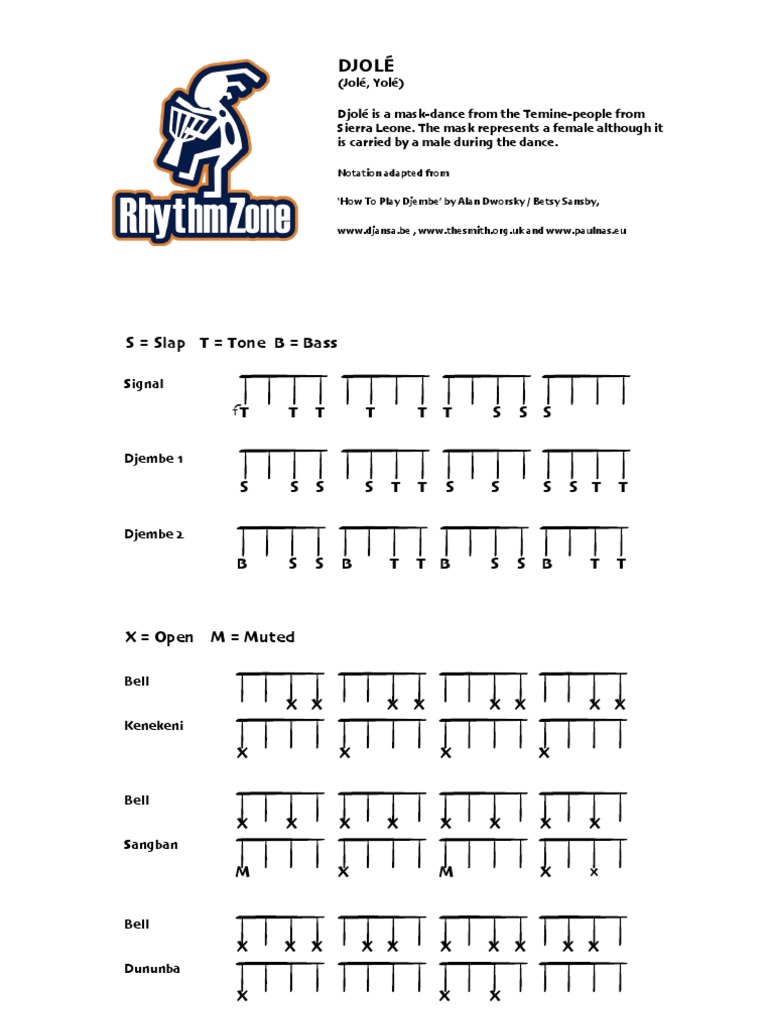 Djole Notation | PDF