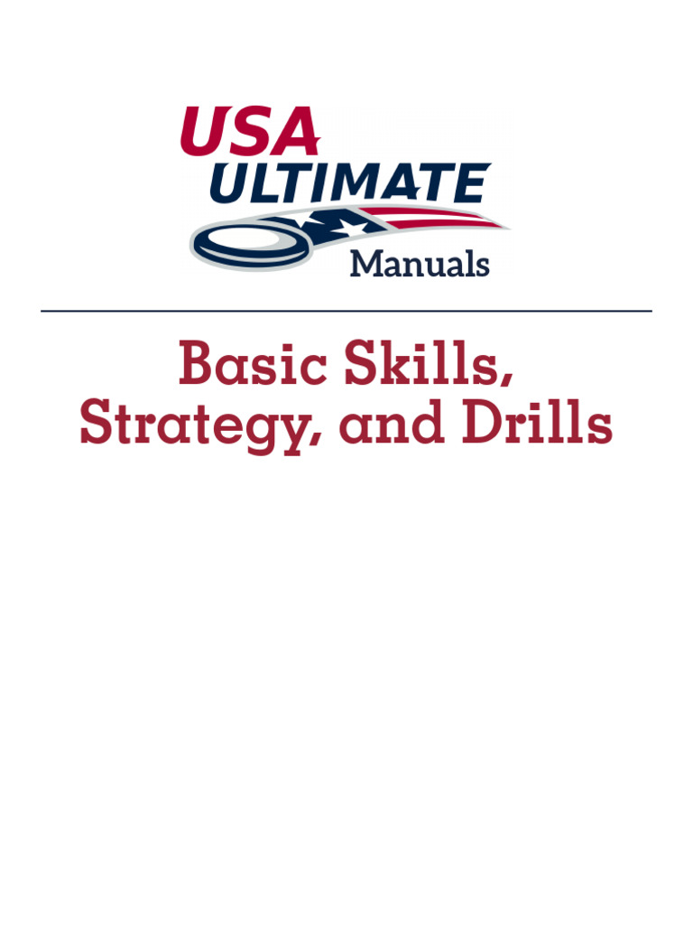 Ultimate Frisbee Skills and Strategies | PDF