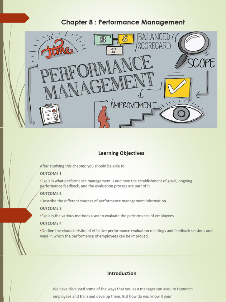 Chapter 8 Performance Management 2 Pdf Performance Appraisal