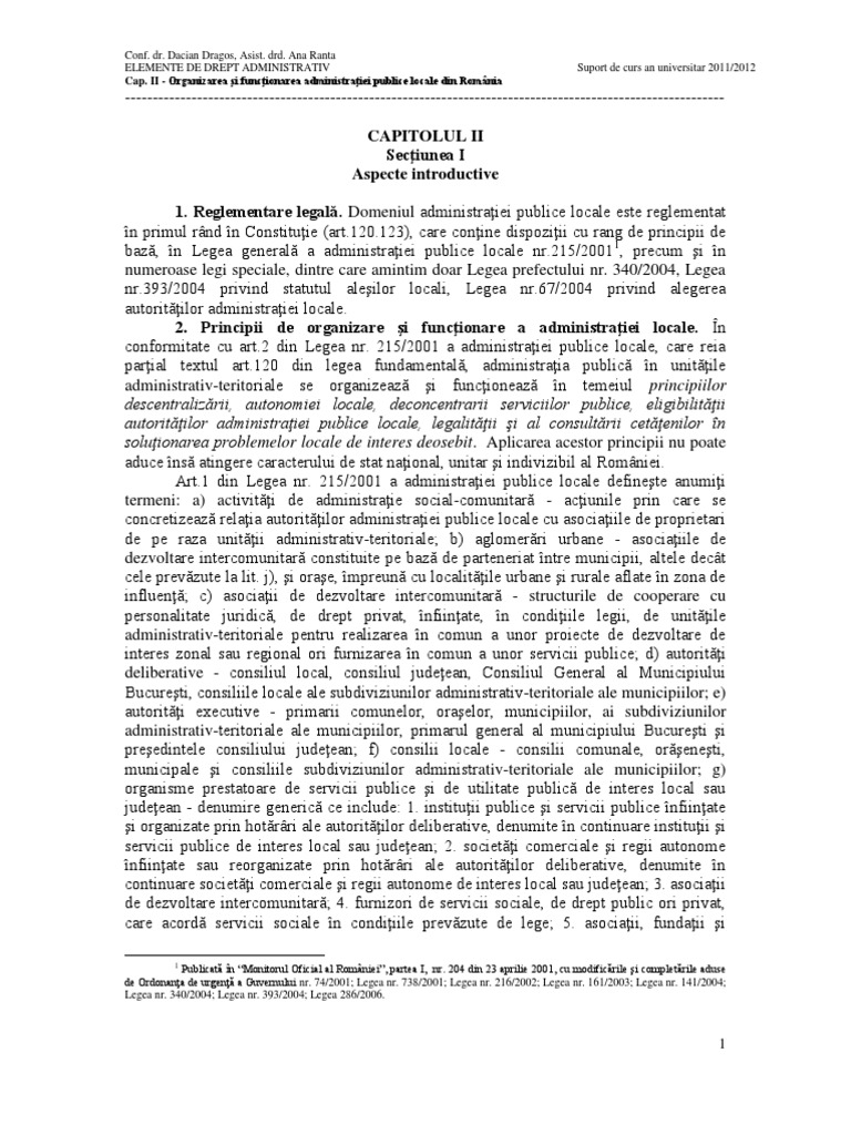 Administratia Publica Locala | PDF