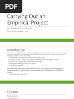 Sample Econometrics Research Paper | PDF | Coefficient Of Determination ...