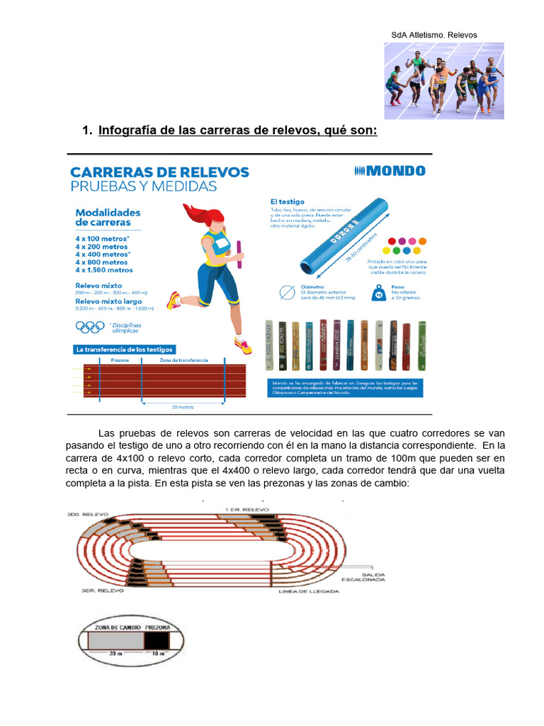 Relevos Atletismo | PDF