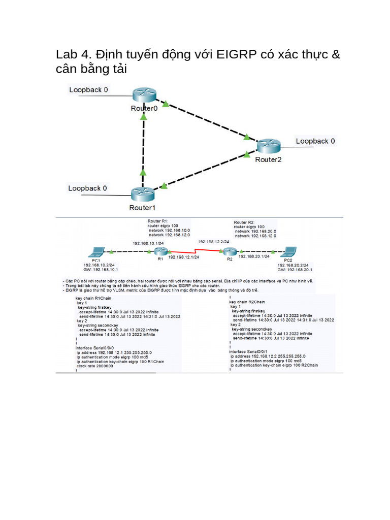 Lab 4.EIGRP | PDF