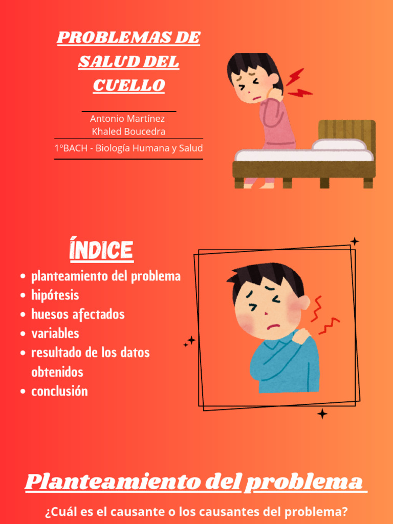 Problemas de Salud Del Cuello | PDF | Vértebra
