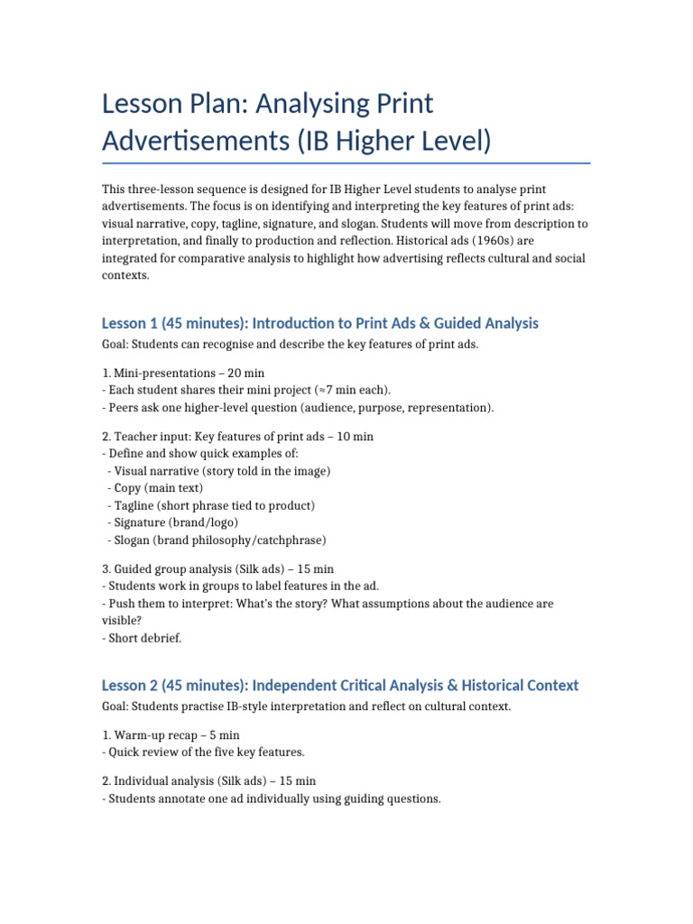Cultural Context in Print Ads Analysis | PDF | Advertising | Brand