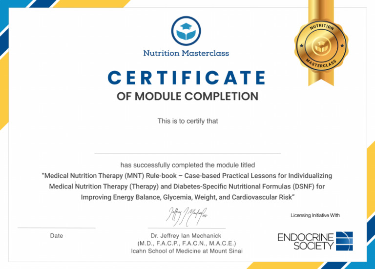 Module1 Certificate en | PDF