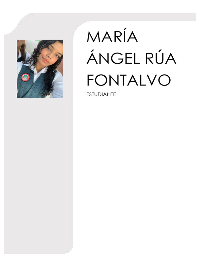 Hoja de Vida - María Rúa | PDF