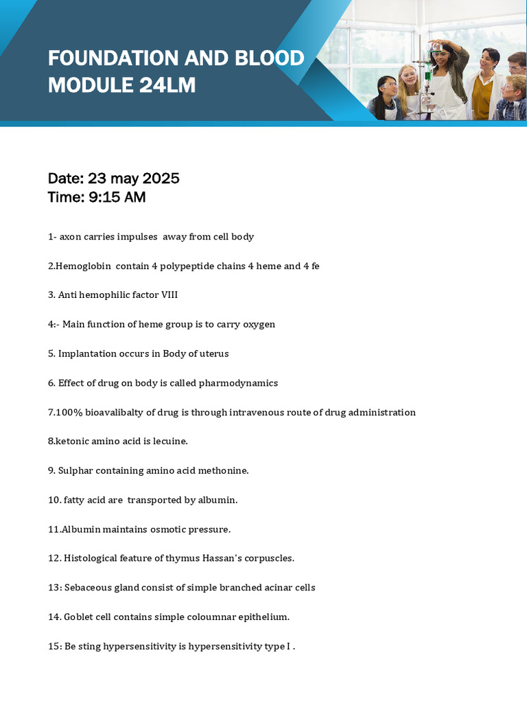 24LM Module Test - pdf-2.... Compiled by Bisharat Ali, Miqdad Abbas ...
