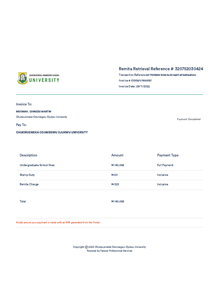 COOU SM Core Portal | PDF
