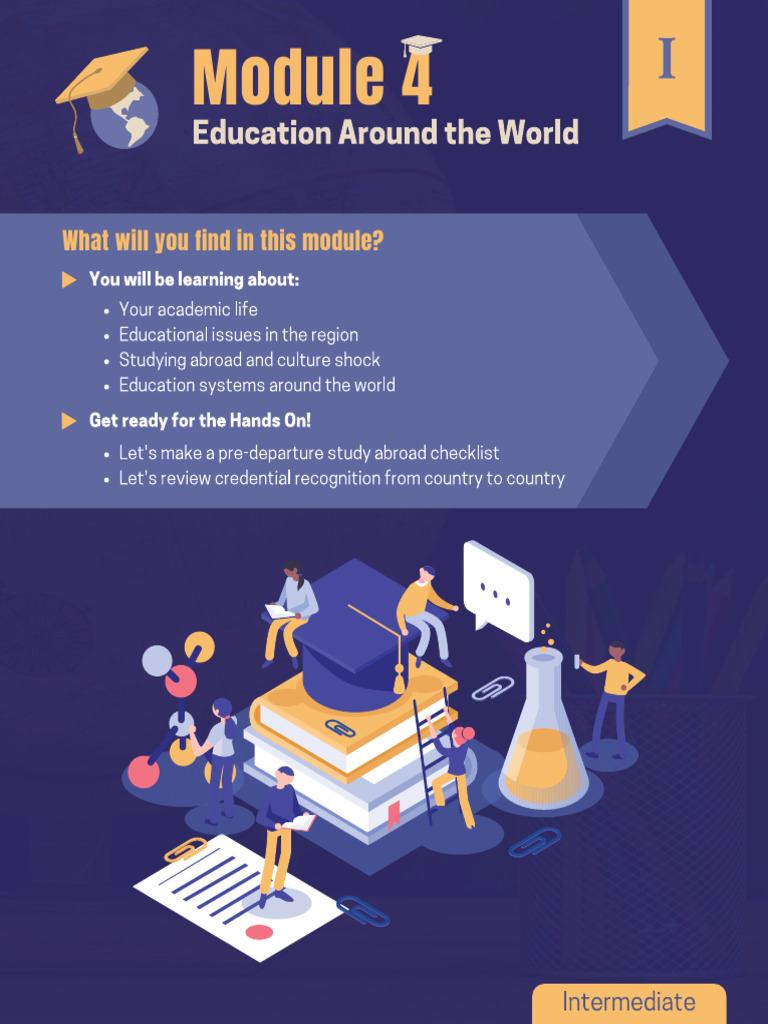Intermediate Module 4 - Education Around The World | PDF | Résumé ...