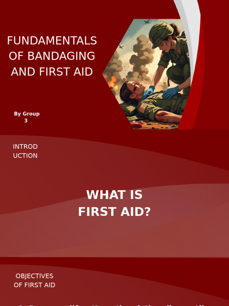 First Aid and Bandaging Essentials Guide | PDF | First Aid | Wound