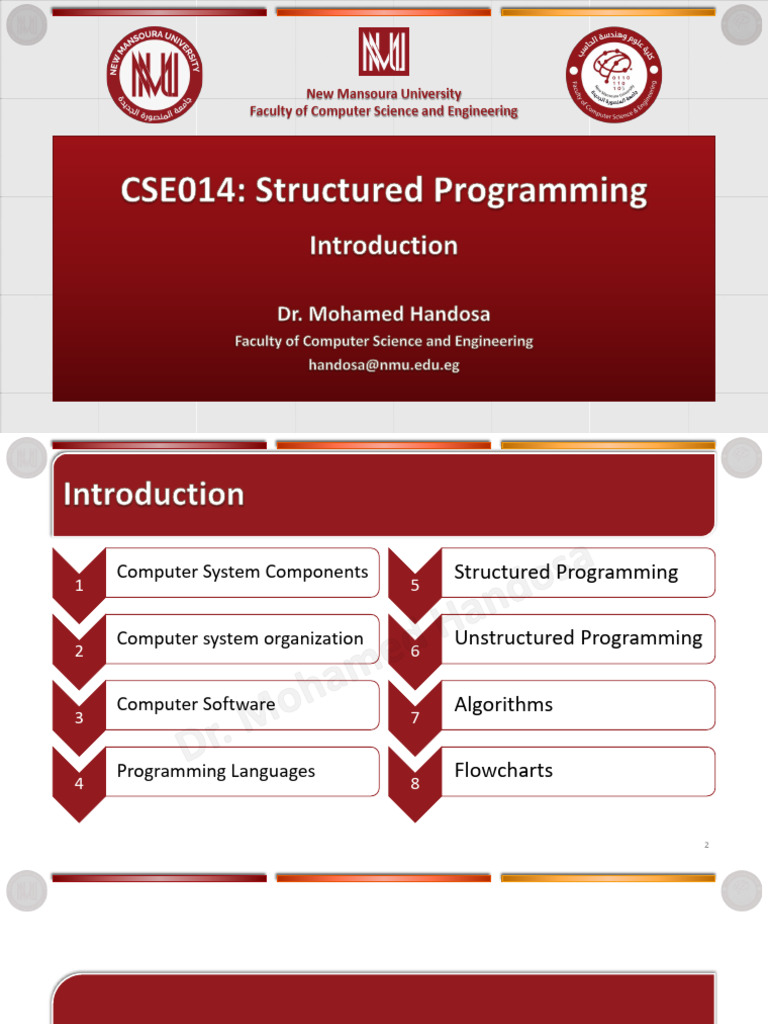 Nmu Cse014 Fall 2025 Ch01 Introduction | PDF | Computer Programming ...