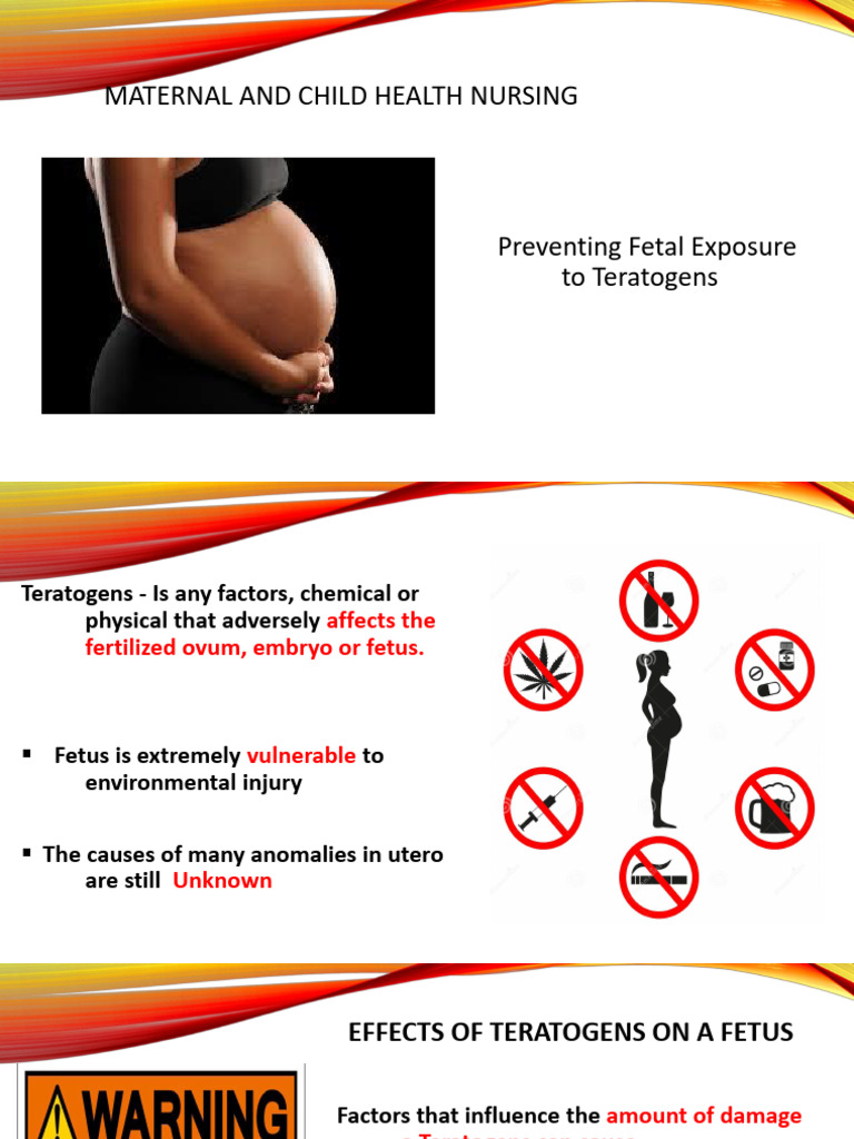 Wk. 4 Common Teratogens in Pregnancy Student | PDF | Lyme Disease ...