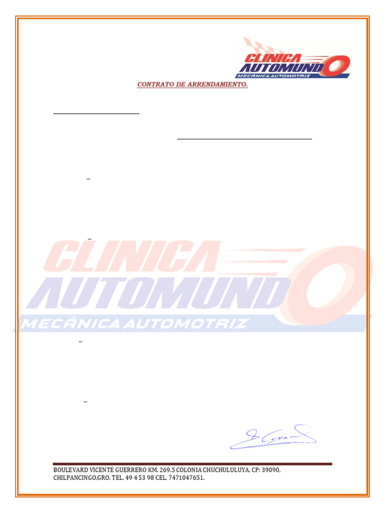 Contrato Toyota | PDF