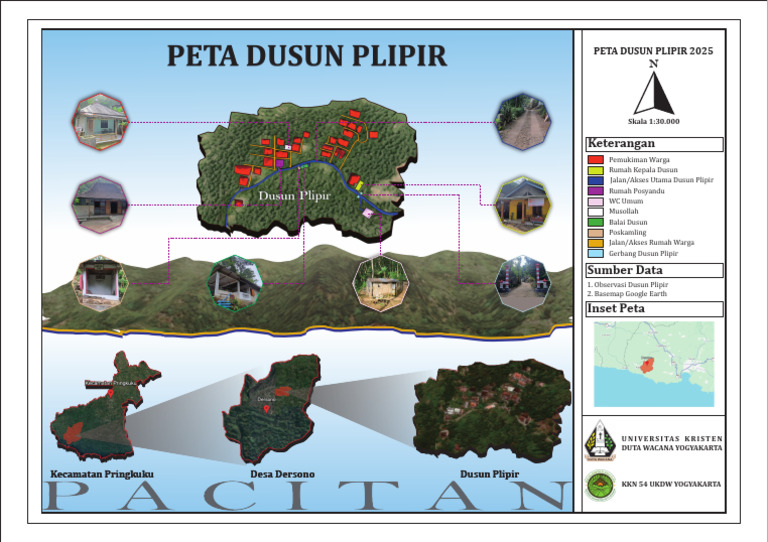 Peta Dusun Plipir 2025 dan Fasilitasnya | PDF
