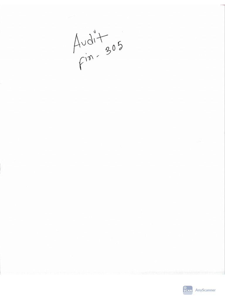 Audit Note 1 Sohan | PDF