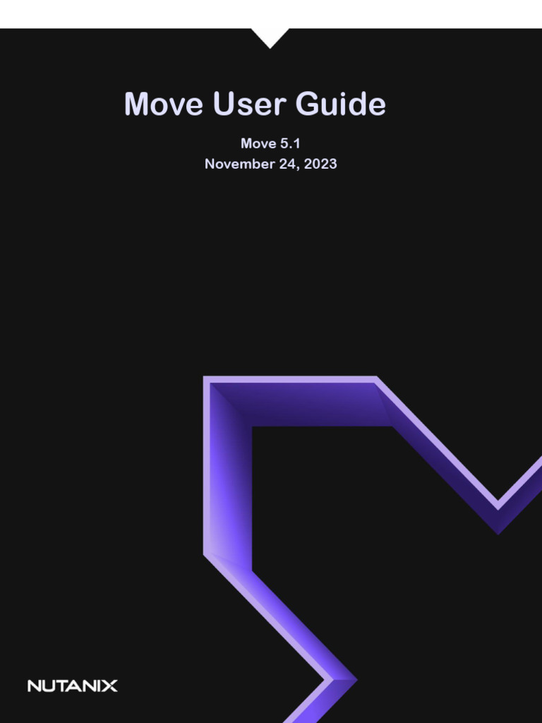 Nutanix Move v5 - 1 | PDF | Hyper V | Virtual Machine
