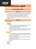 Criterios de Balthazar y Ranson en PA | PDF