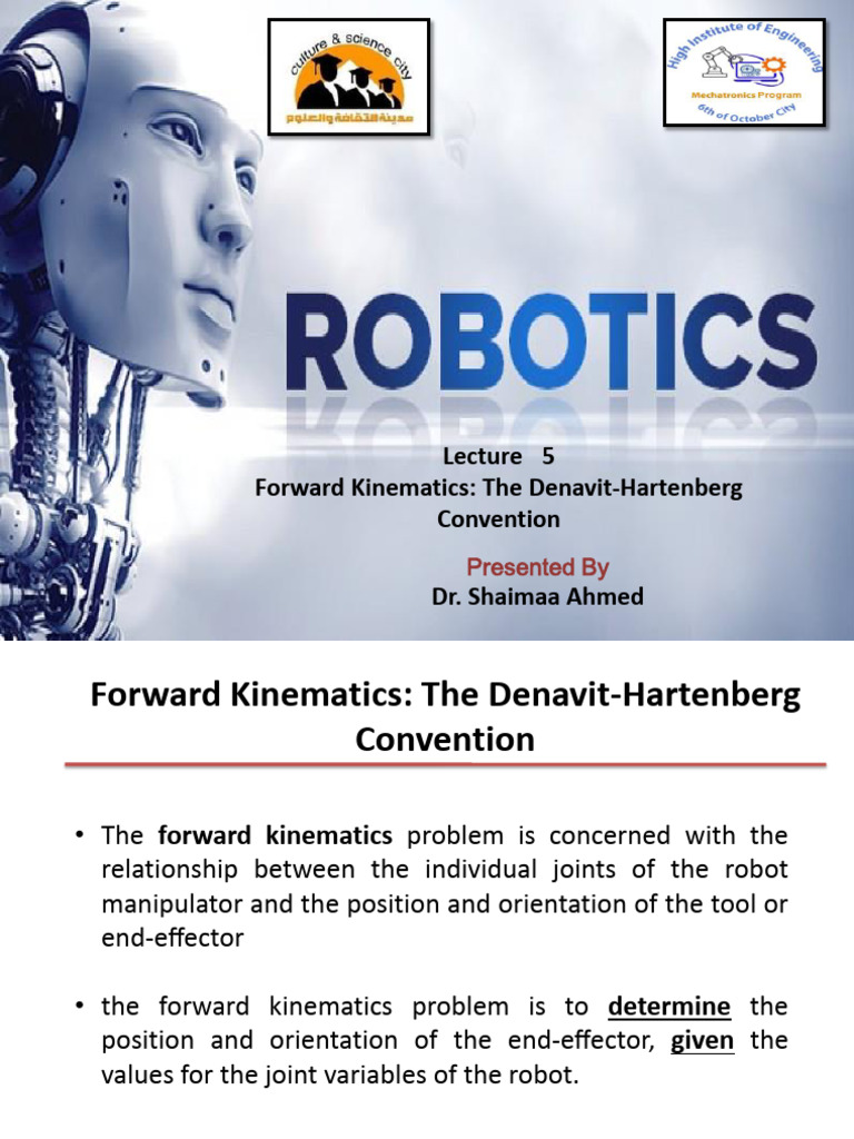 Lec 5 Robotics | PDF