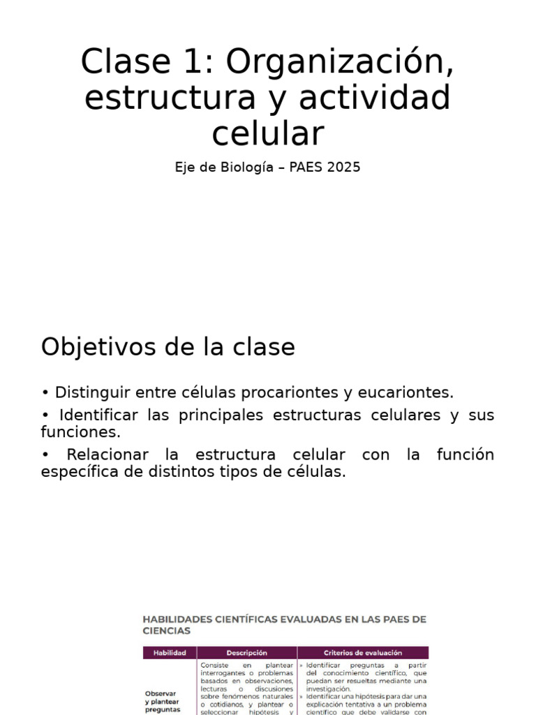 Estructura y Función de Células | PDF | Biología Celular) | Retículo ...