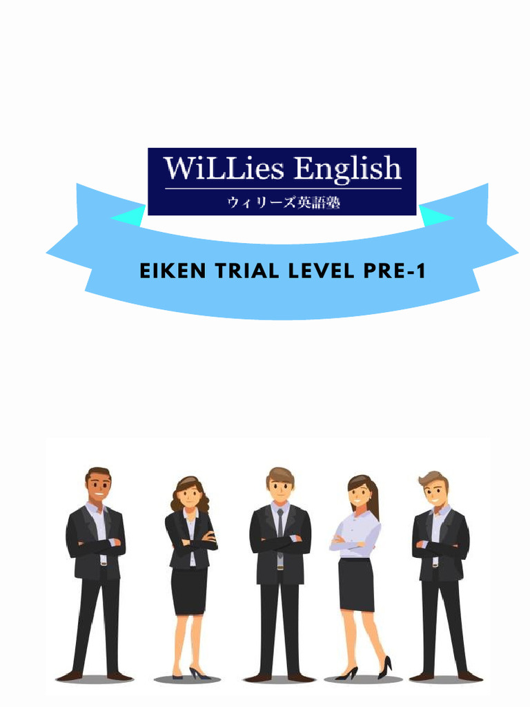Eiken Pre-1 Trial Course Overview | PDF | Antimicrobial Resistance ...