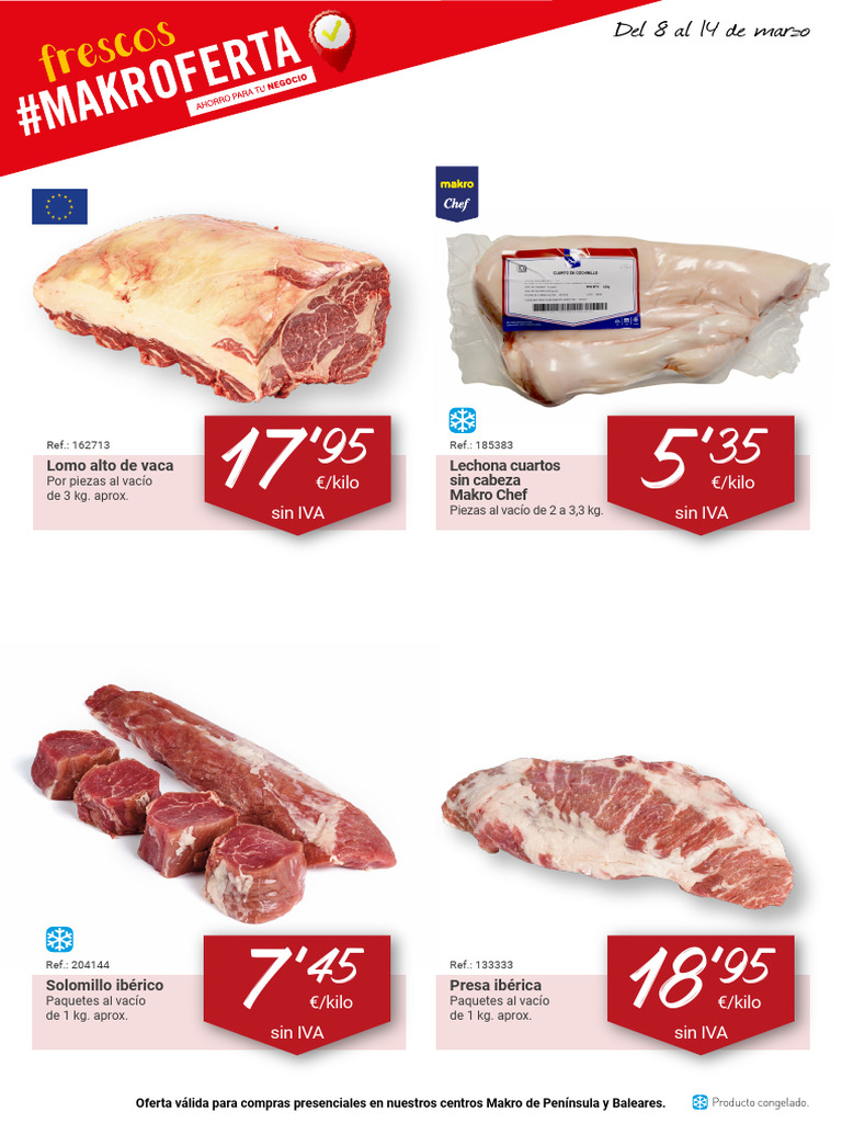 Makro España Ofertas - Makro Fresco | PDF