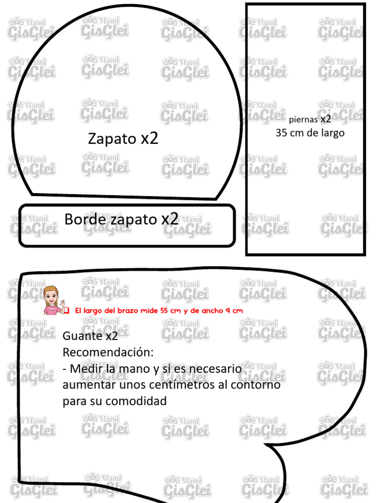 Molde Semáforo Piernas y Mano | PDF