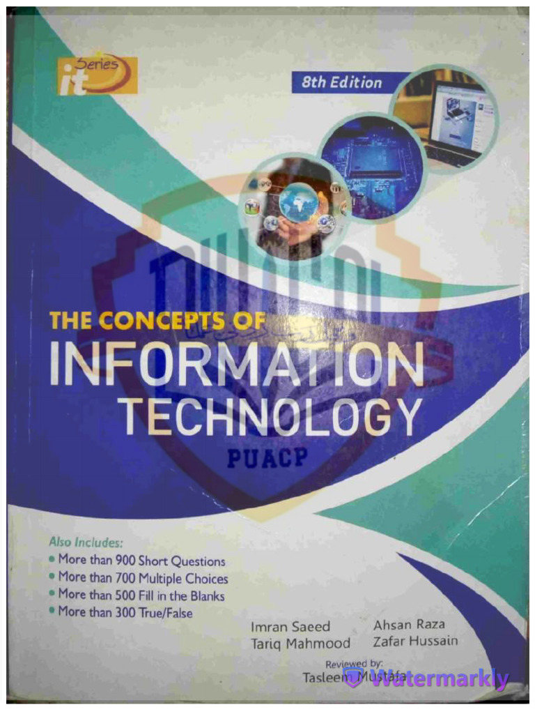 The Concepts of Information Technology Book PDF | PDF