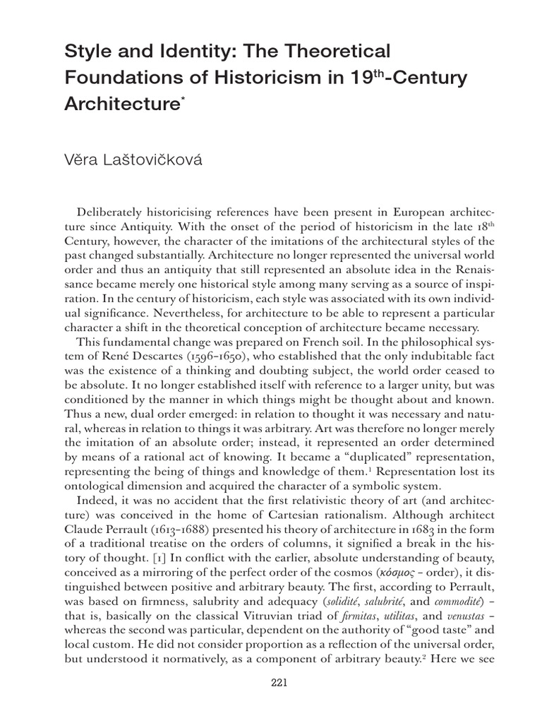 Style and Identity The Theoretical Found | PDF | Beauty | Theory