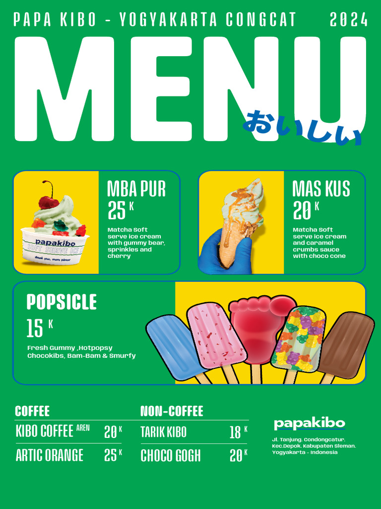 Eb48c94c b0b8 4dbe 9ebf B862e8d31ea5 MENU CONGCAT KIBO | PDF