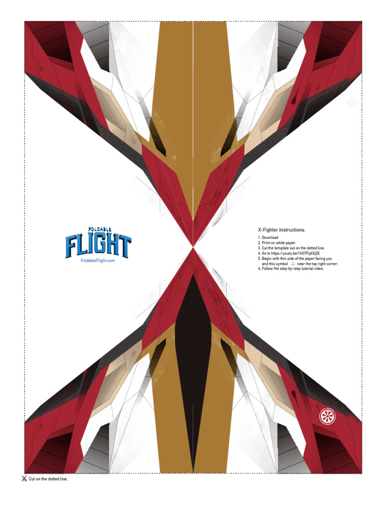 Foldable Flight Template Pack | PDF