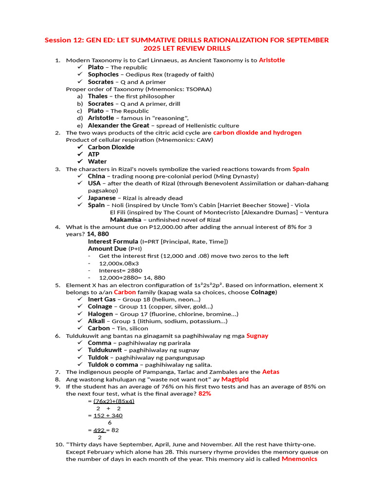 Session 12 Summative Rationalization | PDF | Philippines | Cell (Biology)