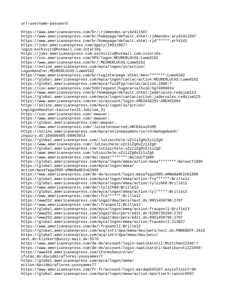 AmericanExpress Login Access | PDF | Computer Access Control | Security ...