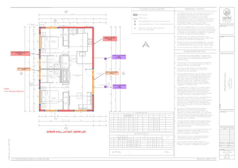 Shear Wall Layout and Connections Guide | PDF | Building Engineering ...