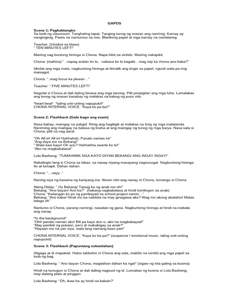Gapos | PDF